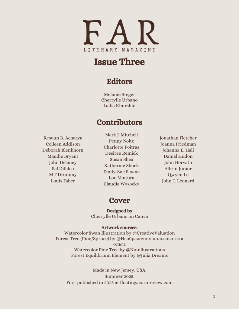 Issue Three – Floating Acorn Review